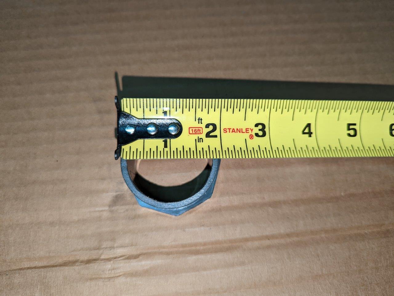 LASCO D2464/D2467 PVCI SCH80 1-1/2″ x 1-1/4″ Coupling Bushing Flush ...