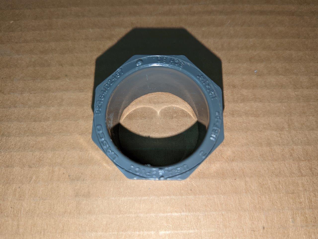 LASCO D2464/D2467 PVCI SCH80 1-1/2″ x 1-1/4″ Coupling Bushing Flush ...