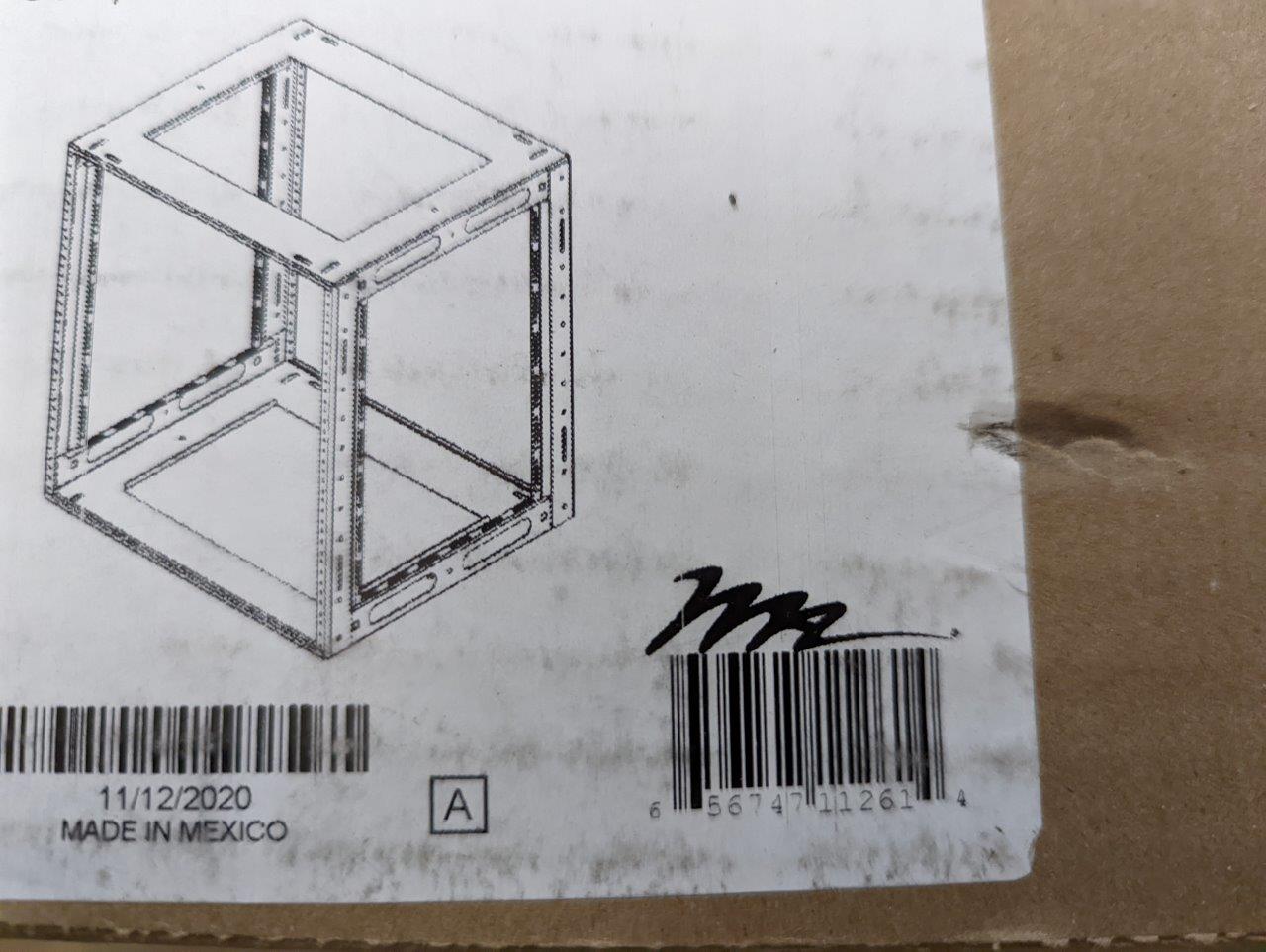Middle Atlantic Cfr Series Rack, Cfr-8-18 open cabinet frame | Chicago ...