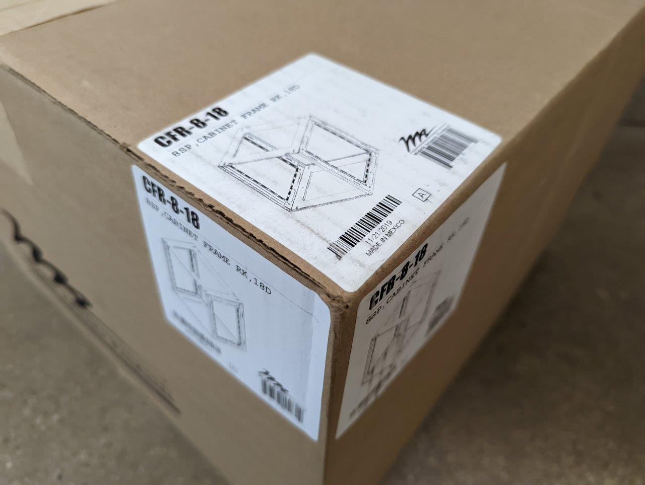 Middle Atlantic Cfr Series Rack, Cfr-8-18 open cabinet frame | Chicago ...