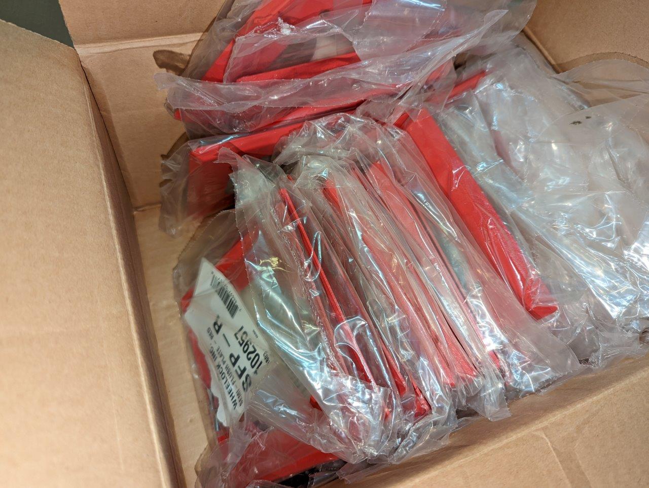 Wheelock SFP-R Semi Flush Red Plate 6″ x 6″ For Fire Alarm 102957 ...