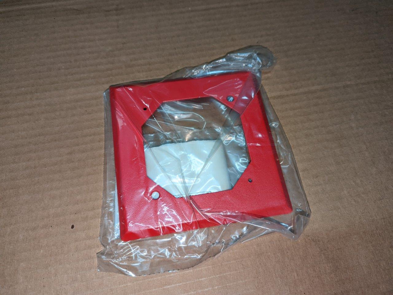 Wheelock SFP-R Semi Flush Red Plate 6″ x 6″ For Fire Alarm 102957 ...