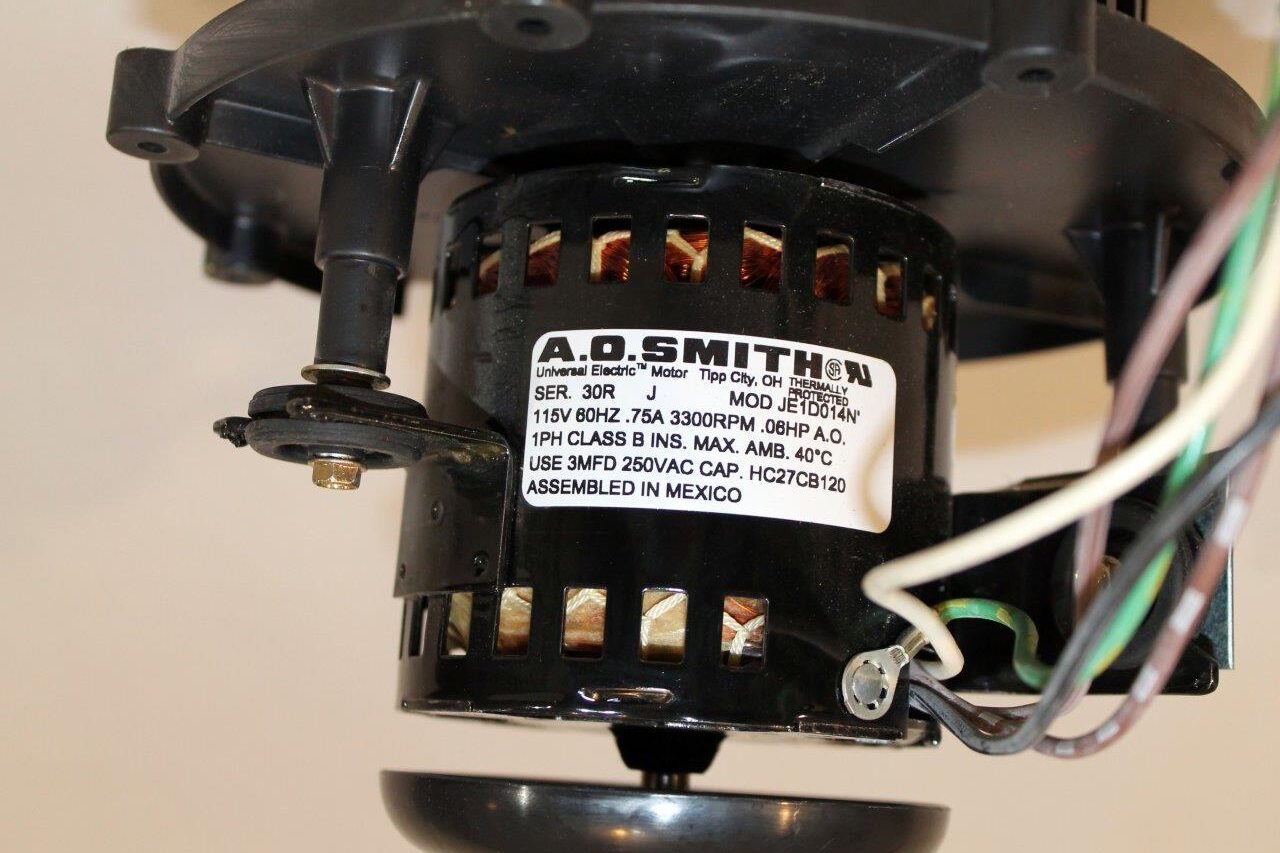 A. O. SMITH 309868-755 HC27CB120 Inducer Motor Kit 115V .06HP 1PH .75A ...
