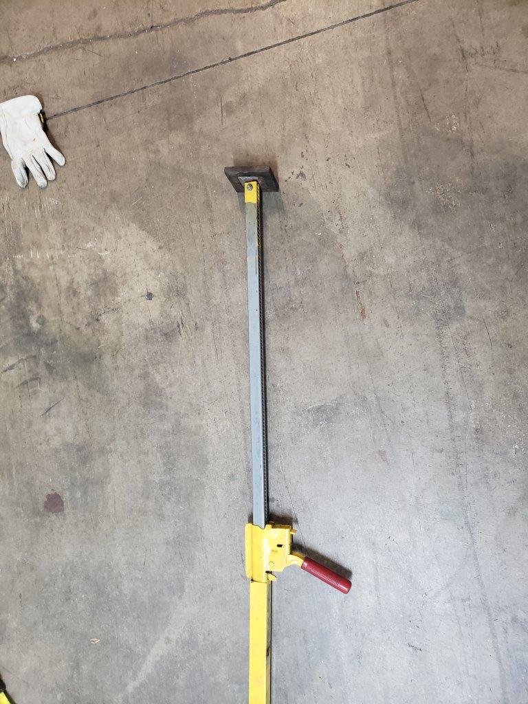 Folding Steel Cargo Bar & Load Stabilizer, 87″ to 115″L (56″L Folded ...