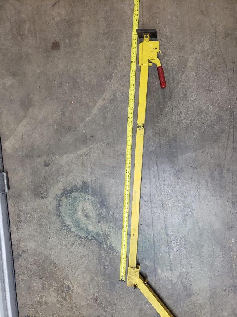 Folding Steel Cargo Bar & Load Stabilizer, 87″ to 115″L (56″L Folded ...