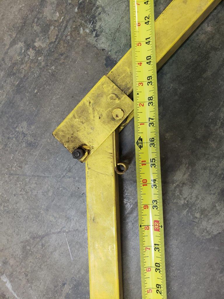 Folding Steel Cargo Bar & Load Stabilizer, 87″ to 115″L (56″L Folded ...