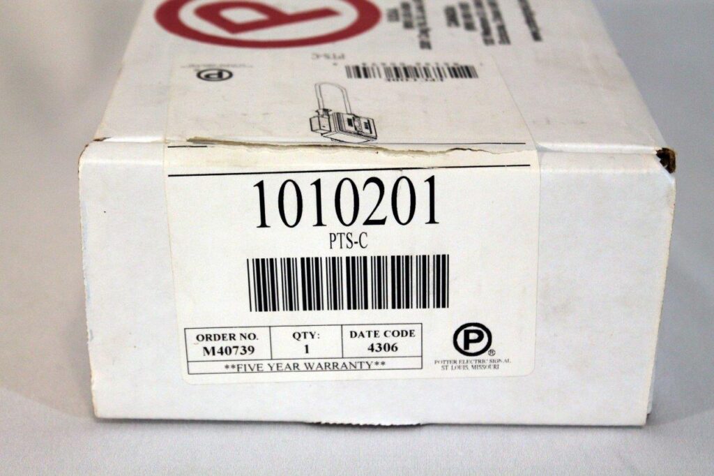 Potter PTS-C Plug-Type Supervisory Switch | Chicago HVAC tools and supplies