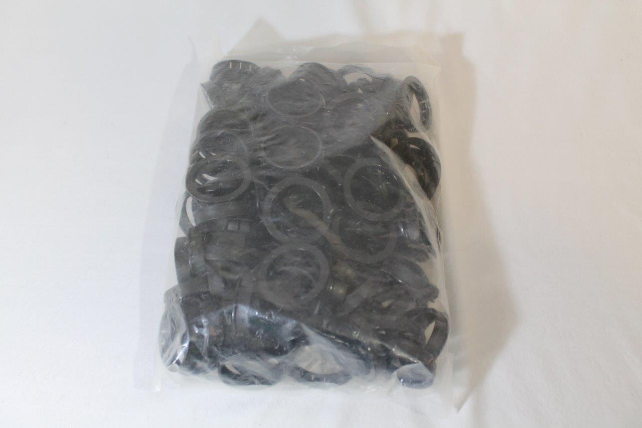 100 pcs Essentra 22MP20026 Snap-Fit Bushings – Closed – Panel Thickness ...