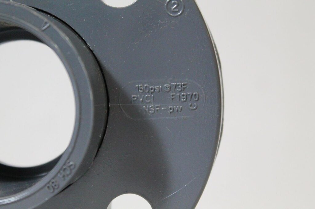Georg Fischer 1/2” CPVC 150 PSI NSF-pw F1970 4 Bolt Flange | Chicago ...