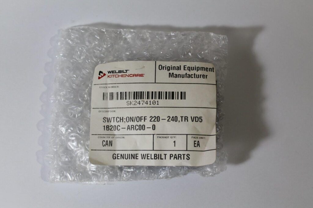 SK2474101 Cleveland Switch; On/Off 220-240, VD5 1B20C-ARC00-0 ...