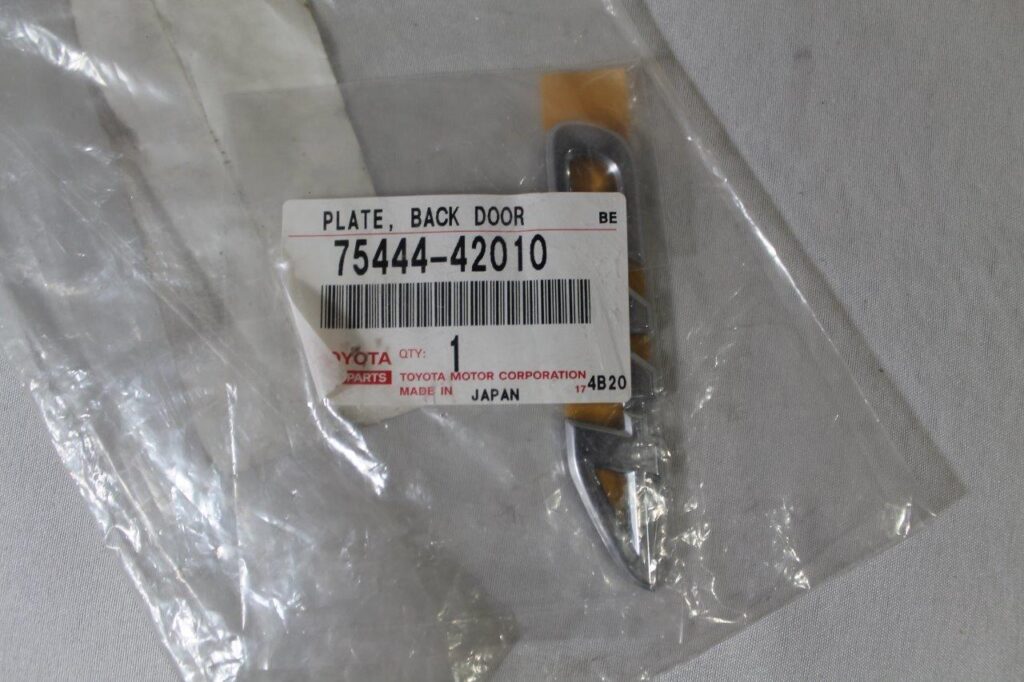 Toyota 75444-42010 Back Door Name Plate, No.4 | Chicago HVAC tools and ...