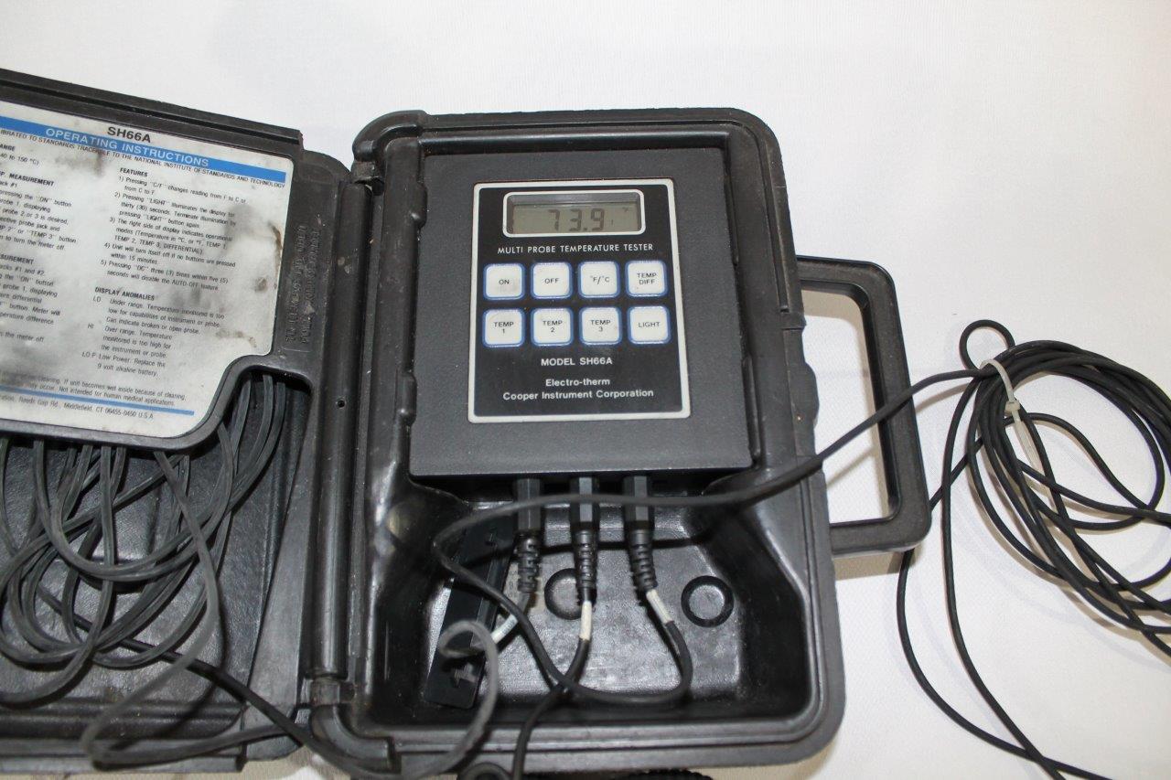 Cooper Electro-therm Digital Thermometer SH66A -40 to 300°F | Chicago ...