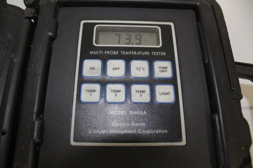 Cooper Electro-therm Digital Thermometer SH66A -40 to 300°F | Chicago ...