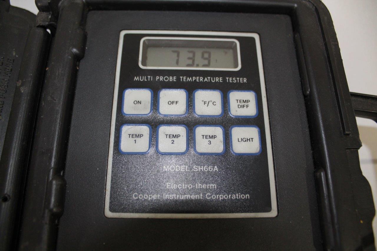 Cooper Electro-therm Digital Thermometer SH66A -40 to 300°F | Chicago ...
