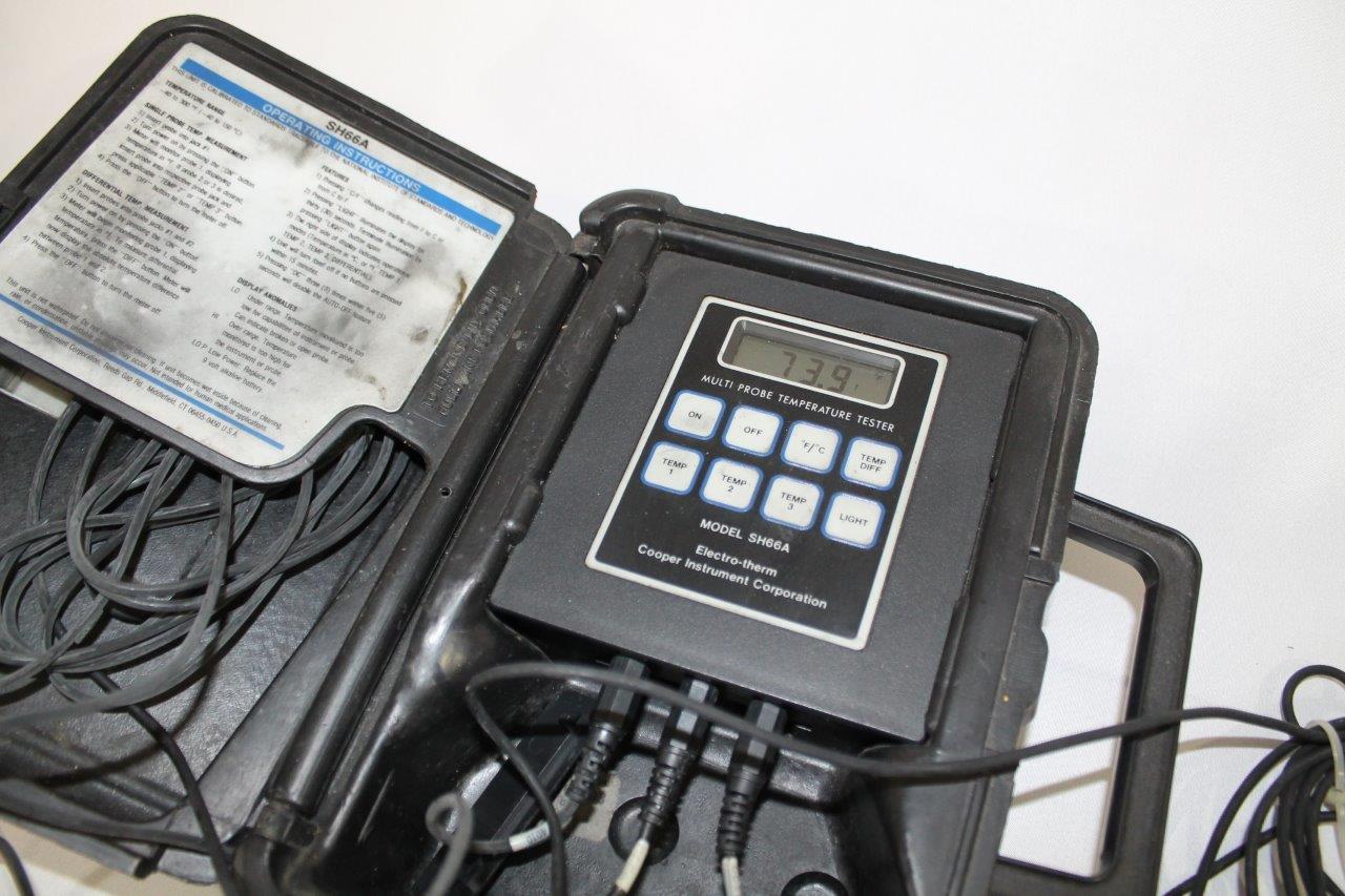 Cooper Electro-therm Digital Thermometer SH66A -40 to 300°F | Chicago ...