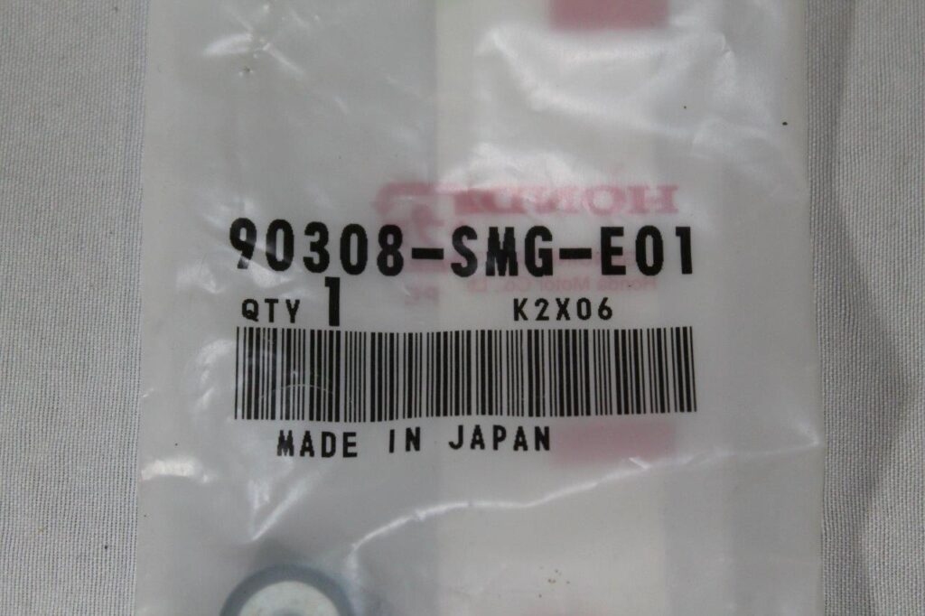 Honda 90308-SMG-E01 Nut, Garnish (M5) 2007-2021 | Chicago HVAC tools ...