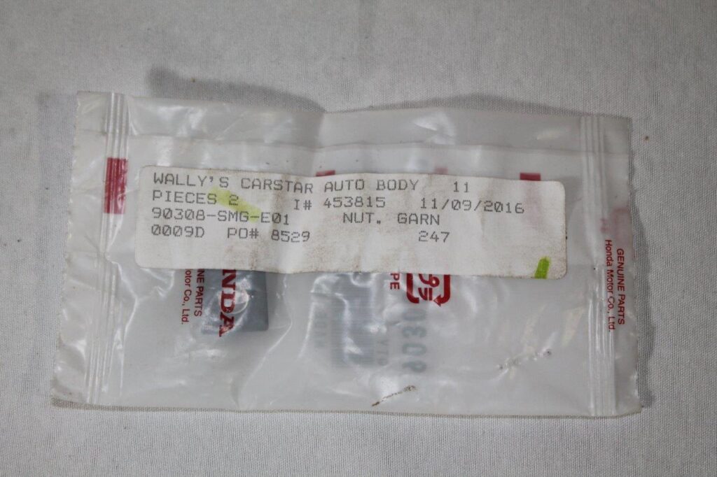 Honda 90308-SMG-E01 Nut, Garnish (M5) 2007-2021 | Chicago HVAC tools ...