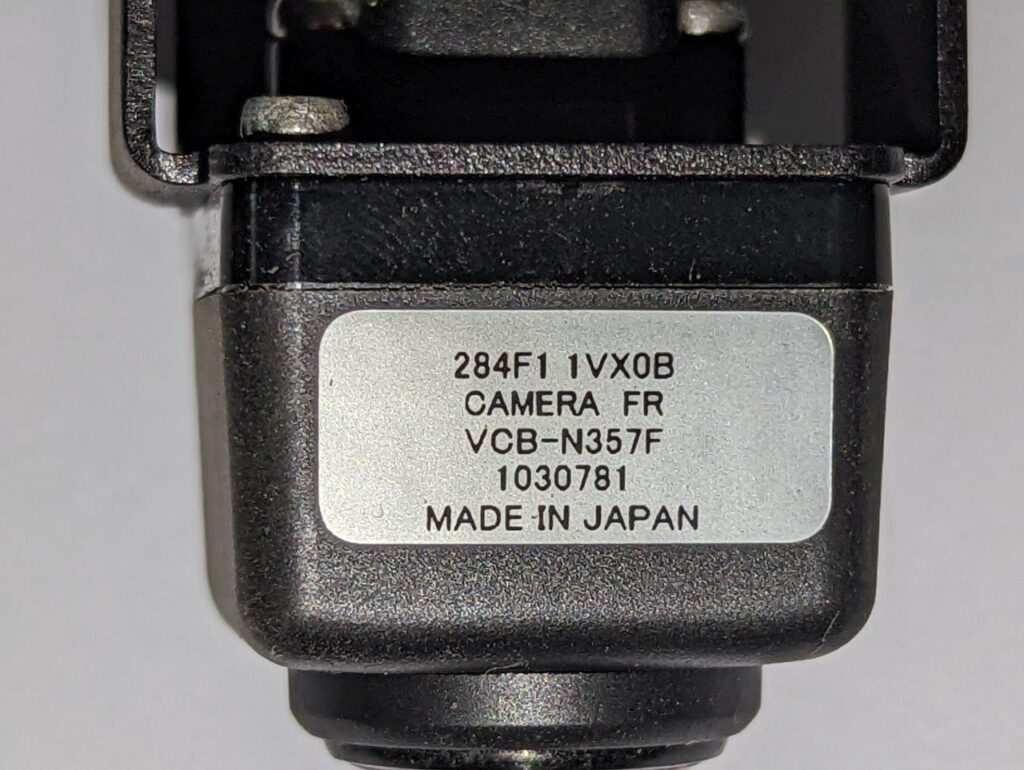 Nissan 284F1-1VX0B 2012-2015 Nissan Rogue Front Camera, Camera Assy ...
