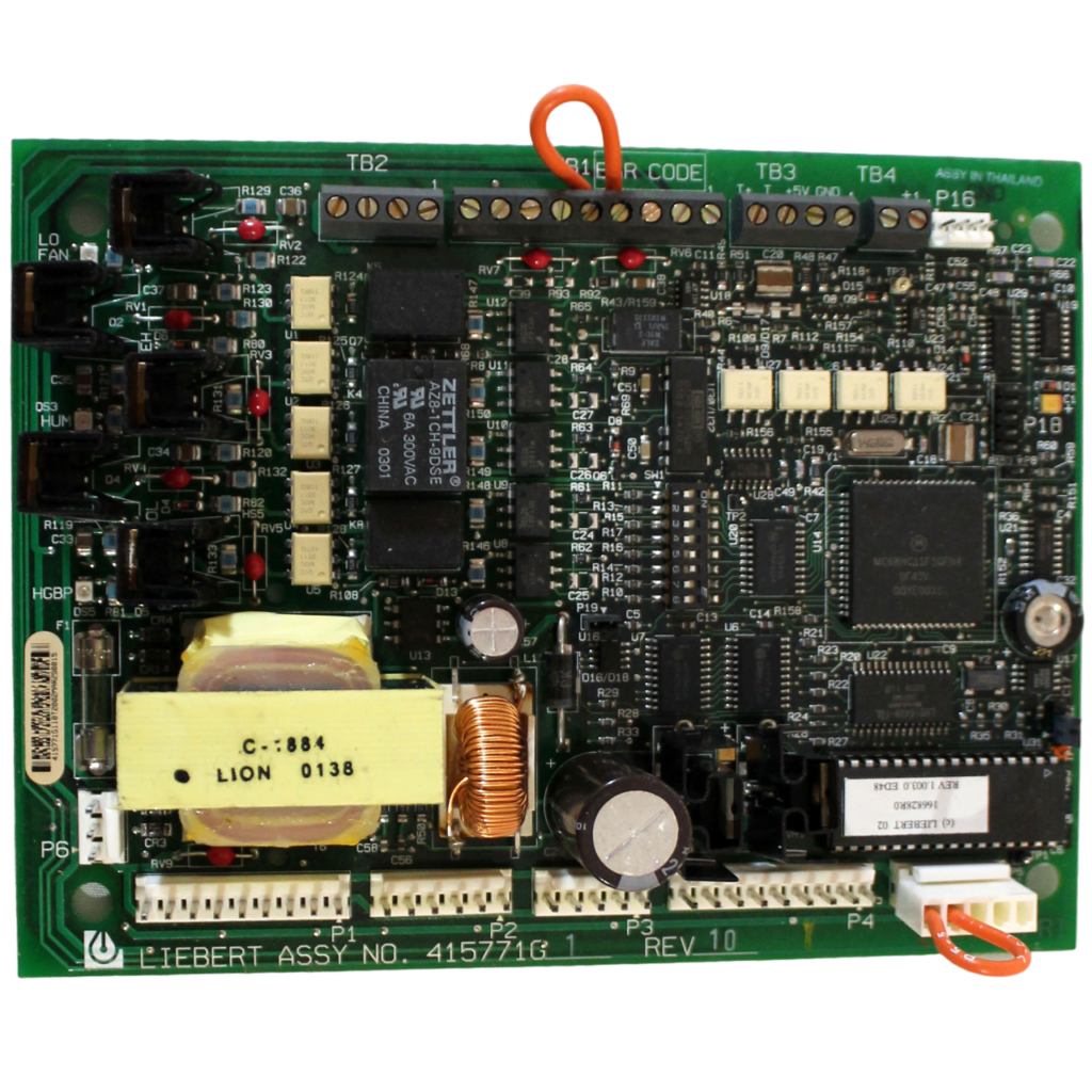 Liebert Assy 415771G1 Rev.10 HVAC Control Circuit Board REV 10 166828R0 ...