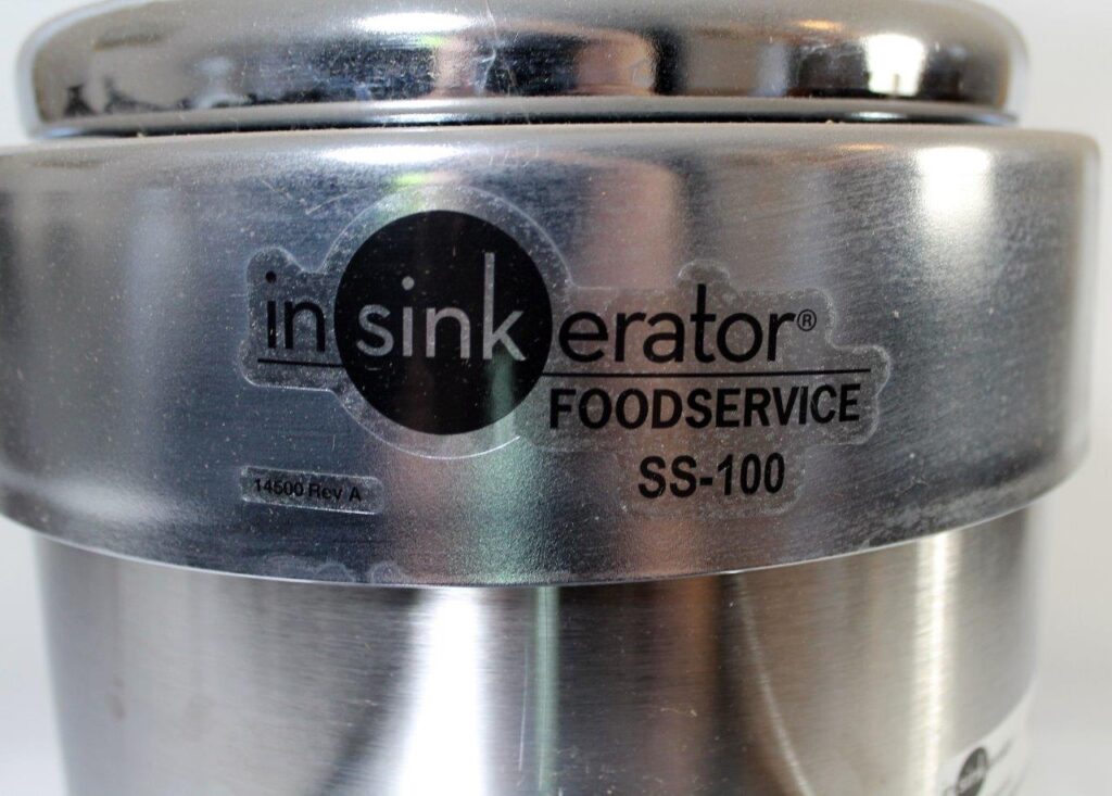 InSinkErator SS100-47 Commercial Disposer 1 HP 208-230/460V 3 Phase ...