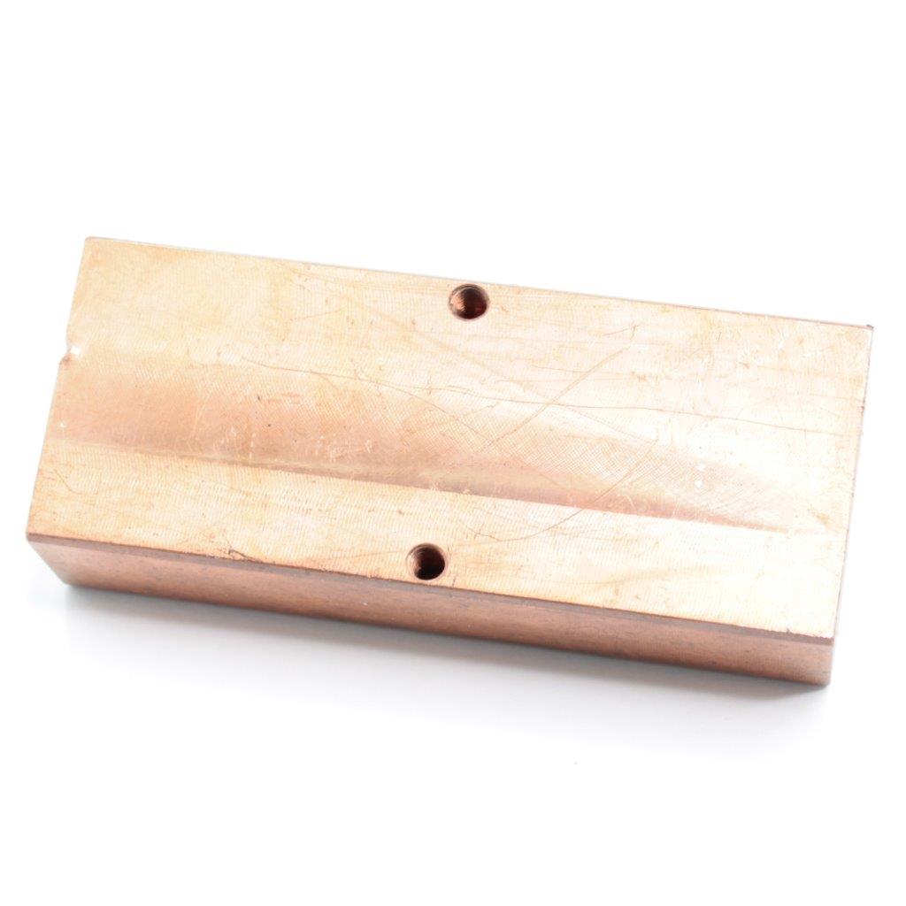 Solid Copper Raw Stock ~15.2 lb 3xRectangular Blocks, Round Billet